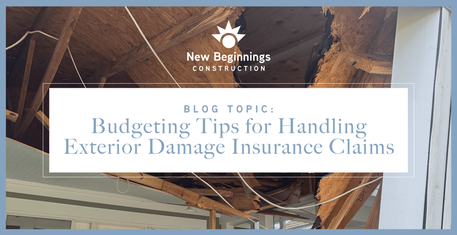 Exterior Damage Budgeting: Manage Your Costs Effectively