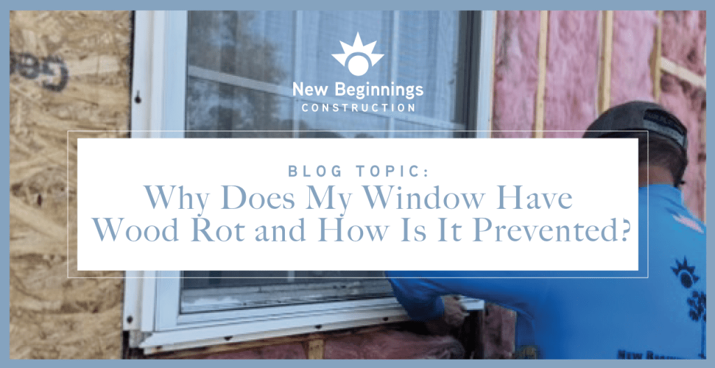 Why Does My Window Have Wood Rot and How Is It Prevented? - New ...